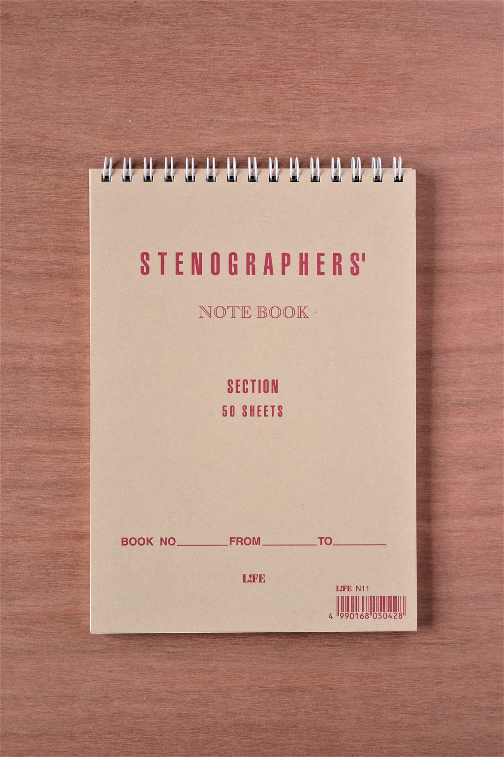Life Stenographers' A5 Section Notebook -CIBI
