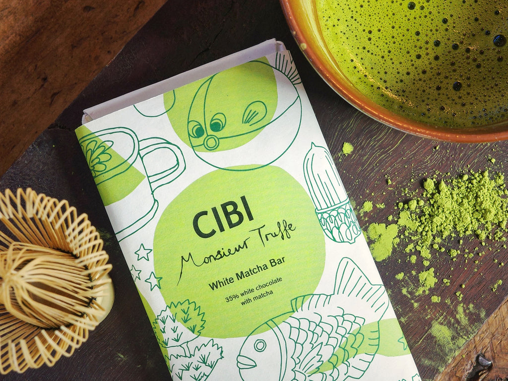 CIBI x Monsieur Truffe White Chocolate Matcha Bar