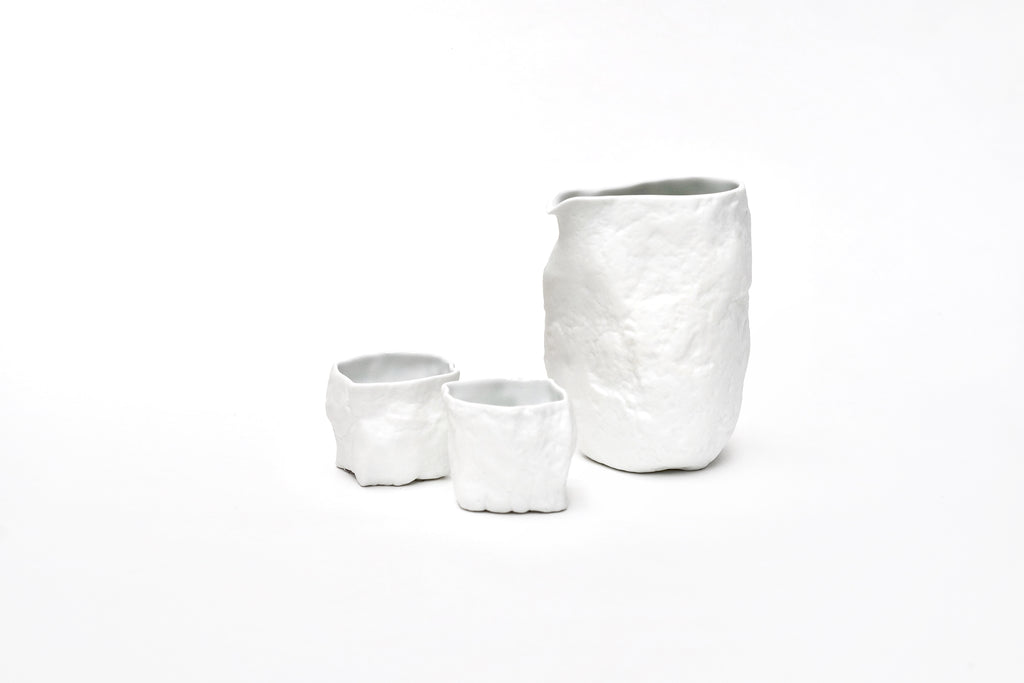 Hakusan Stone Sake Set -CIBI
